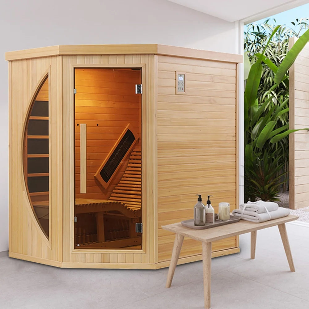 Ultimate Retreat: FIR Sauna & Zero-Gravity Recliner - Relieve Pain ...