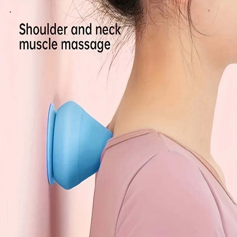 Adsorption Type Fascia Ball Massage Cone Plantar Lumbar Back Shoulder ...